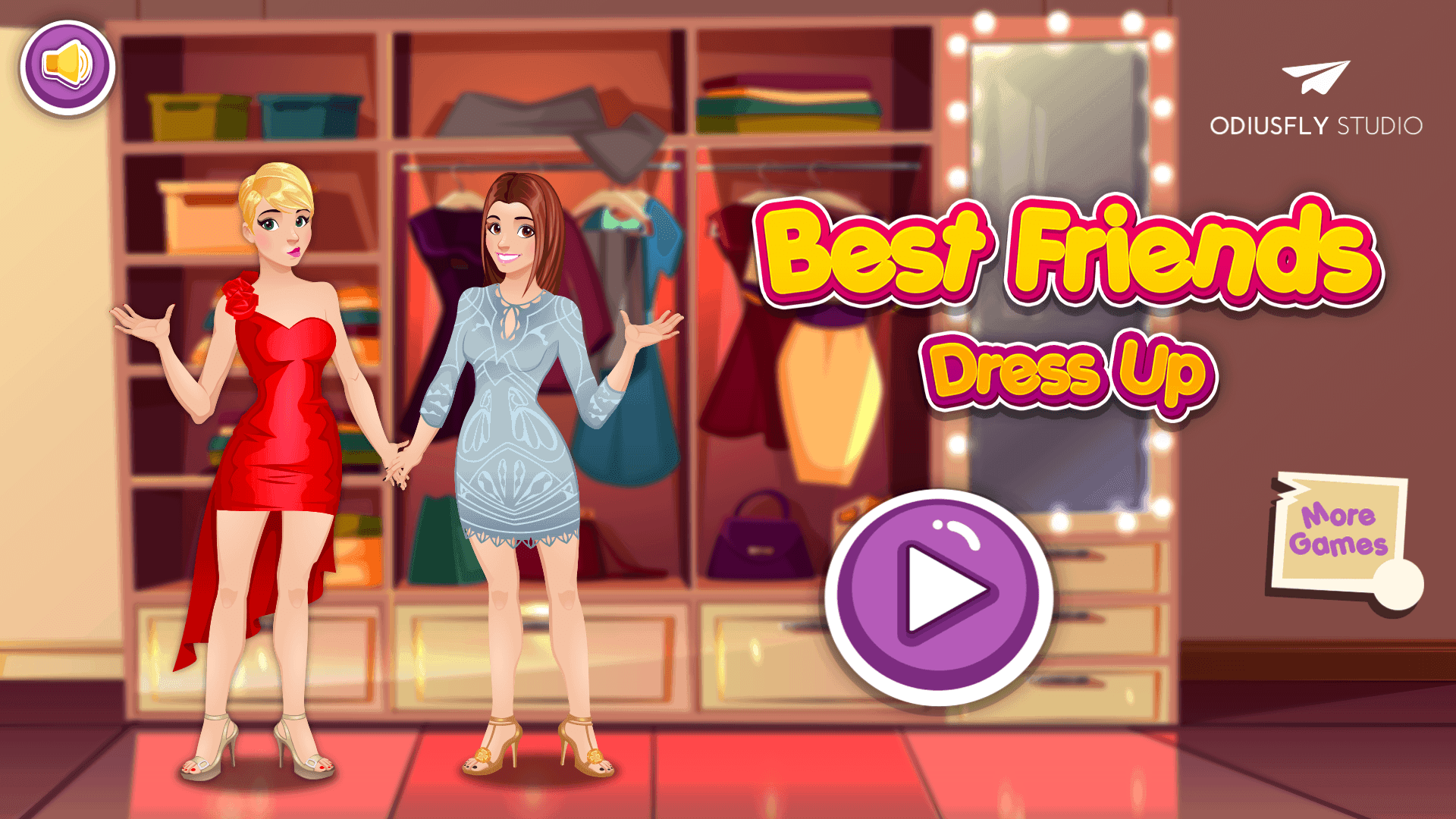 Best Friends (Dress Up) - HTML5 Game by odiusfly | CodeCanyon